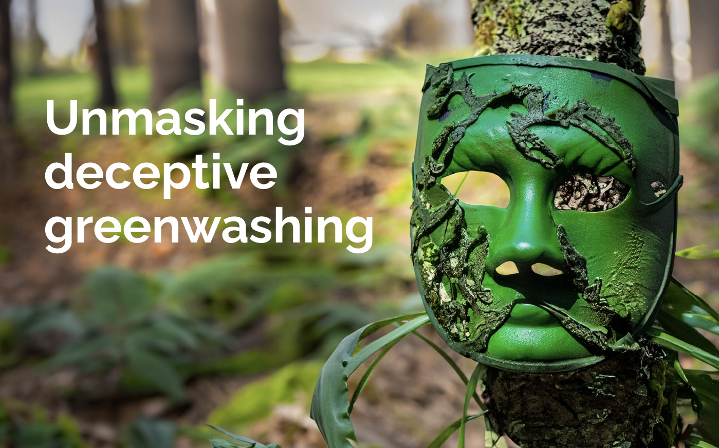 Unmasking deceptive greenwashing - APS Unmasking deceptive greenwashing - APS
