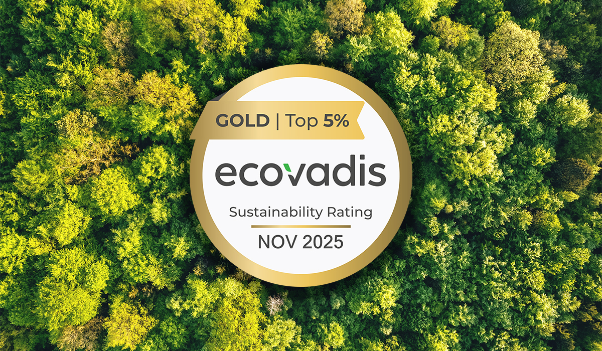 EcoVadis Gold Medal